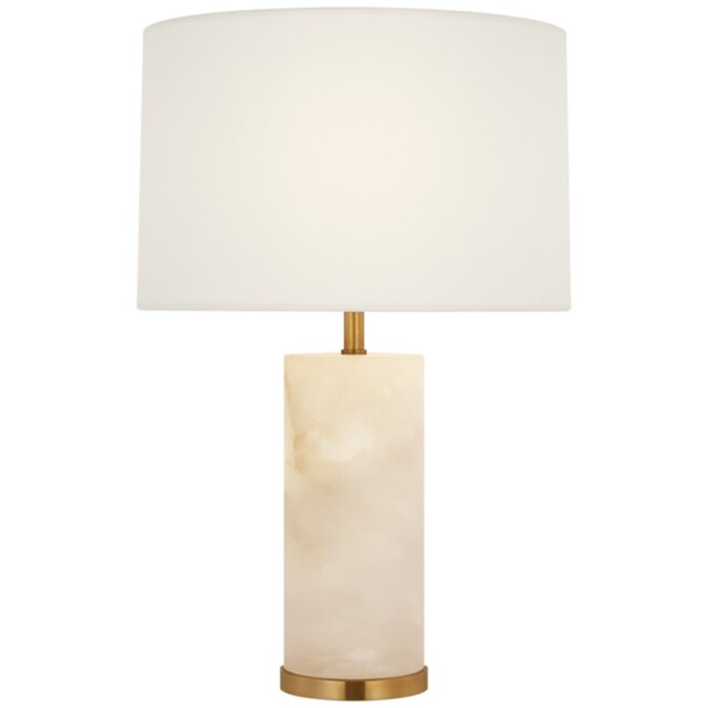 "Visual Comfort - AERIN - Lineham 16"" Cordless Accent Lamp - Alabaster ...