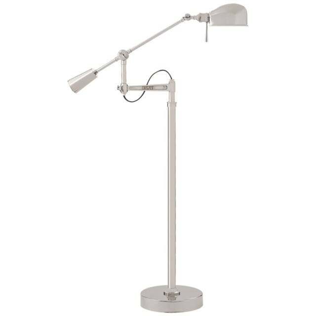 Visual Comfort - Ralph Lauren - RL '67 Boom Arm Floor Lamp - Polished ...