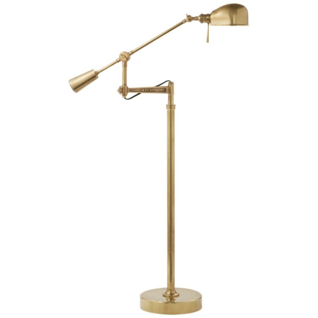 Visual Comfort - Ralph Lauren - RL '67 Boom Arm Floor Lamp - Natural ...