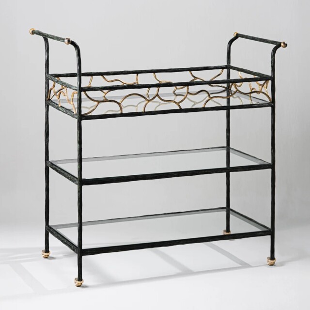 Porta Romana - Alfred Bar Cart by Tobias Oliver | ufurnish.com
