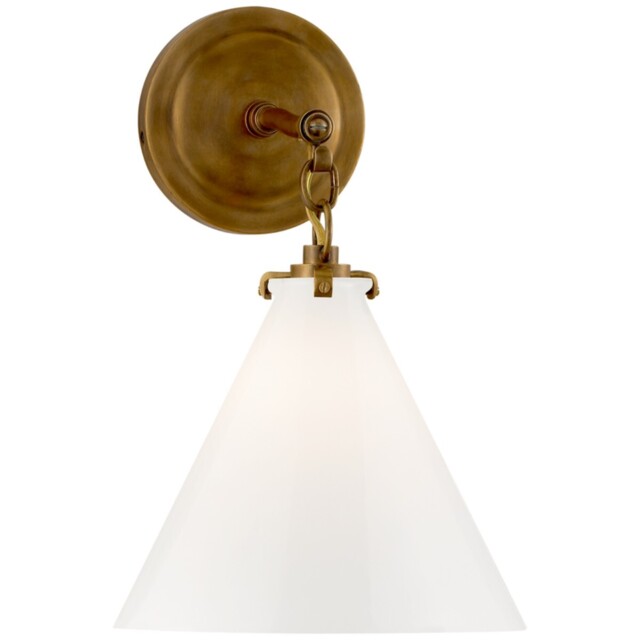 Visual Comfort - Thomas O'Brien - Katie Small Conical Sconce - Antique ...