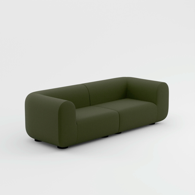 Tom Dixon - Plump 3-Seater Wide Modular Sofa - Configuration 3 ...