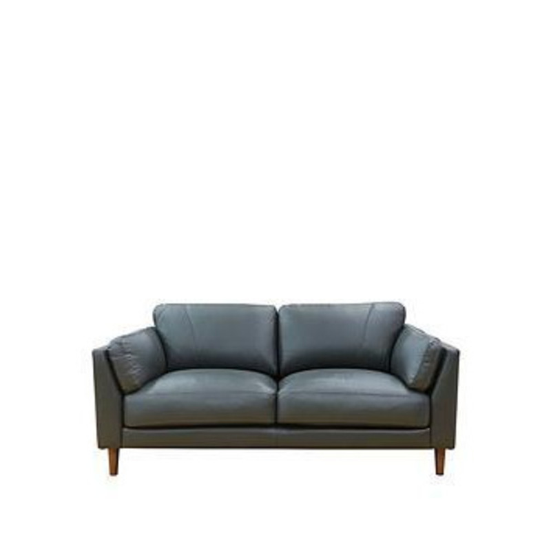 Sasha 3 Seater Leather Sofa by Very | ufurnish.com