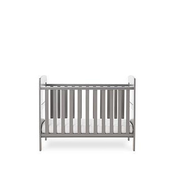 Obaby Grace Mini Cot Bed, Taupe Grey by Very | ufurnish.com