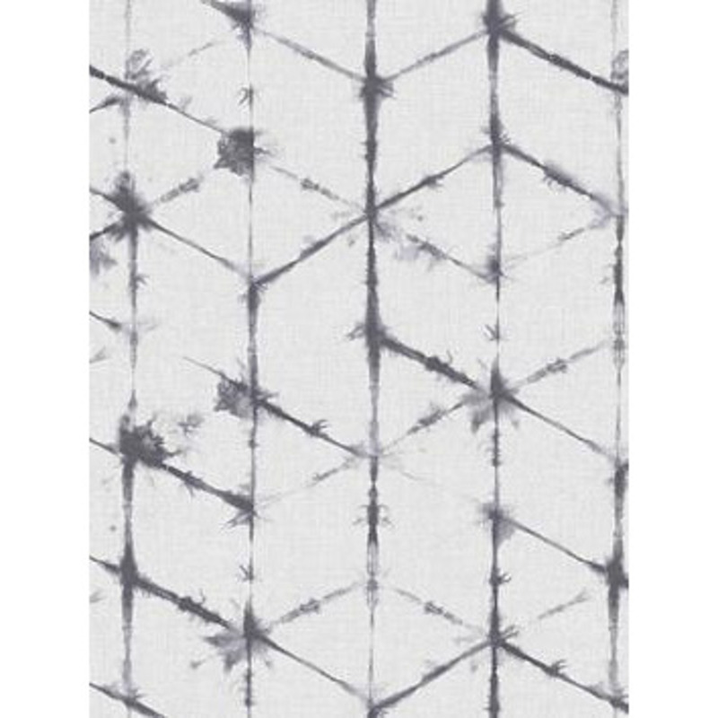 Fresco Tie-Dye Mono Wallpaper by Very | ufurnish.com