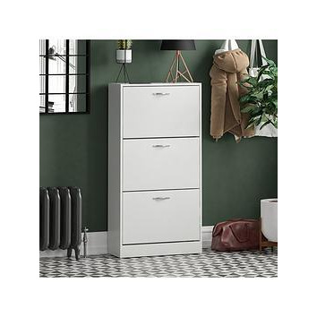 Vida Designs Shay 3 Drawer Shoe Cabinet by Very | ufurnish.com
