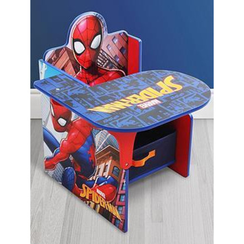 Spiderman Chair Desk With Storage Bin, Multi by Very | ufurnish.com
