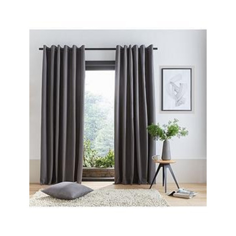 Catherine Lansfield Pinsonic Chevron Thermal Curtains by Very ...