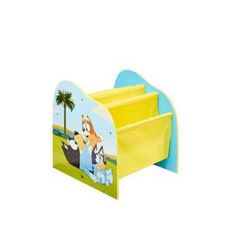 Bluey Kids Sling Bookcase - Bedroom Book Storage, Multi by Very ...