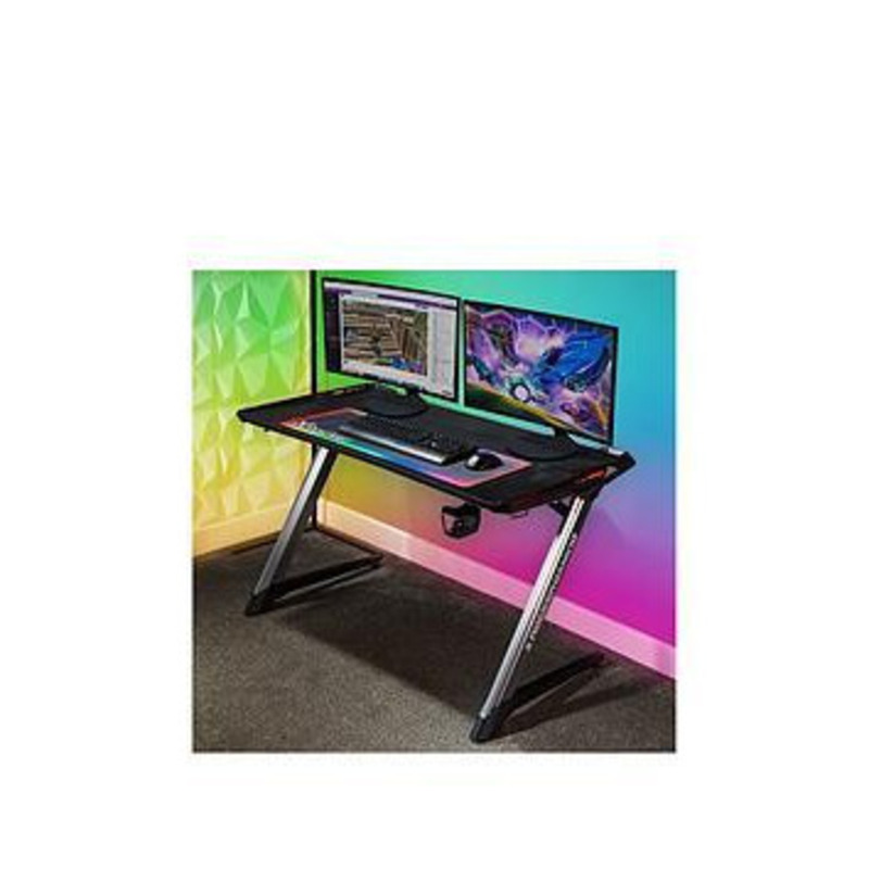 X Rocker Lynx Rgb Led Gaming Desk by Very | ufurnish.com