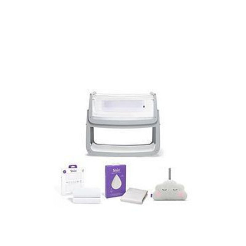Snuz SnuzPod4 Bedside Crib Starter Bundle - Dove, Grey by Very ...