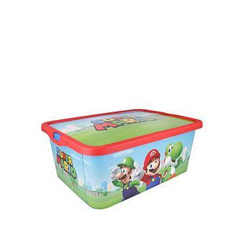 Mario Super Mario Storage Click Box - 13l, Multi by Very | ufurnish.com