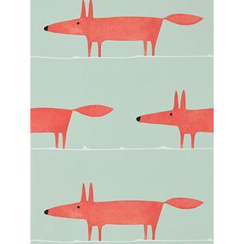 Scion Garden Of Eden Mr Fox Wallpaper by Very | ufurnish.com