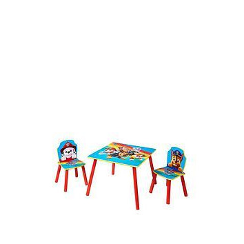 Paw Patrol Kids Table and 2 Chairs Set, Multi by Very | ufurnish.com
