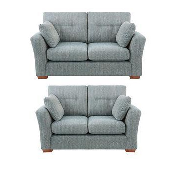 Oscar 3 Seater + 2 Seater Tweed Sofa Set (Buy And Save!) by Very ...