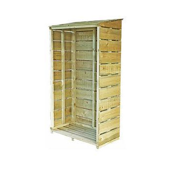 Shire Tall Wall Log Store Sawn Pt by Very | ufurnish.com