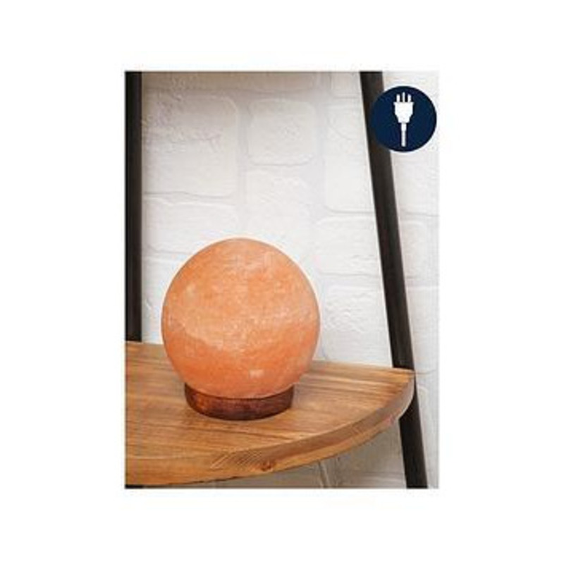 Hestia Himalayan Rock Salt Sphere Lamp by Very | ufurnish.com