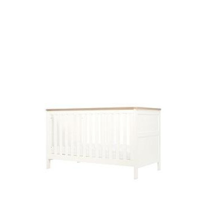 Mamas & Papas Wedmore Cotbed - White/Natural, Natural by Very ...