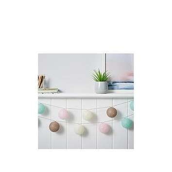 Glow Pom Pom String Lights by Very | ufurnish.com