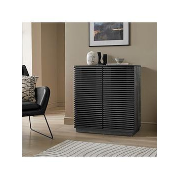 Lloyd Pascal Vera 2 Door Sideboard - Grey Wood Effect by Very ...