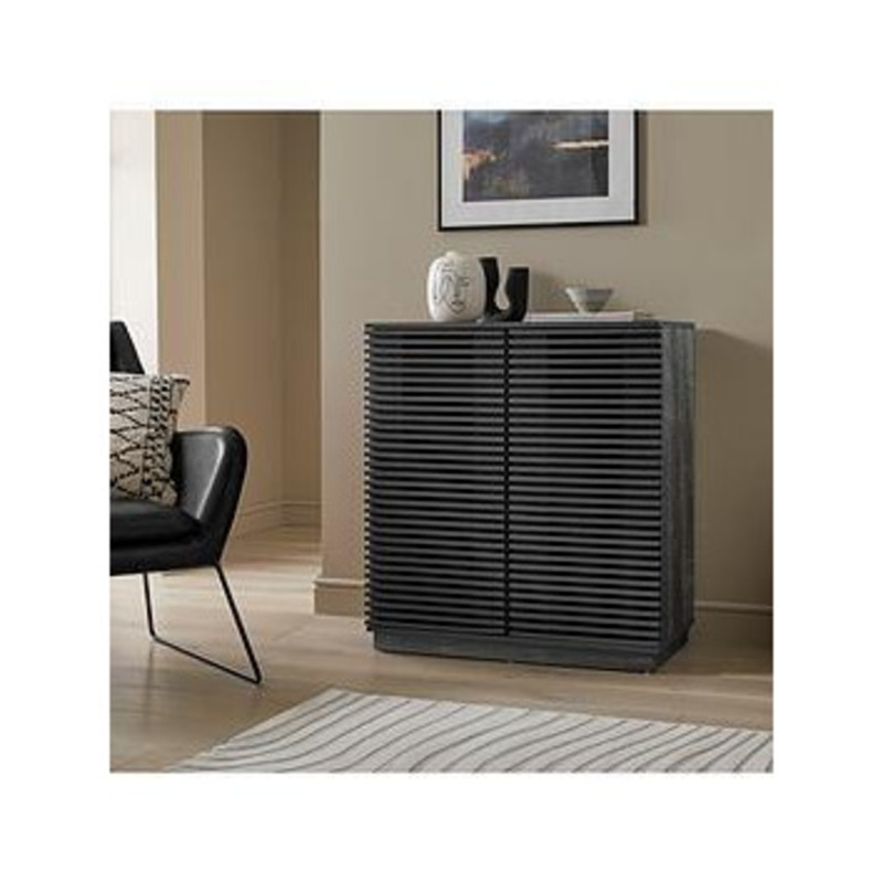 Lloyd Pascal Vera 2 Door Sideboard - Grey Wood Effect by Very ...