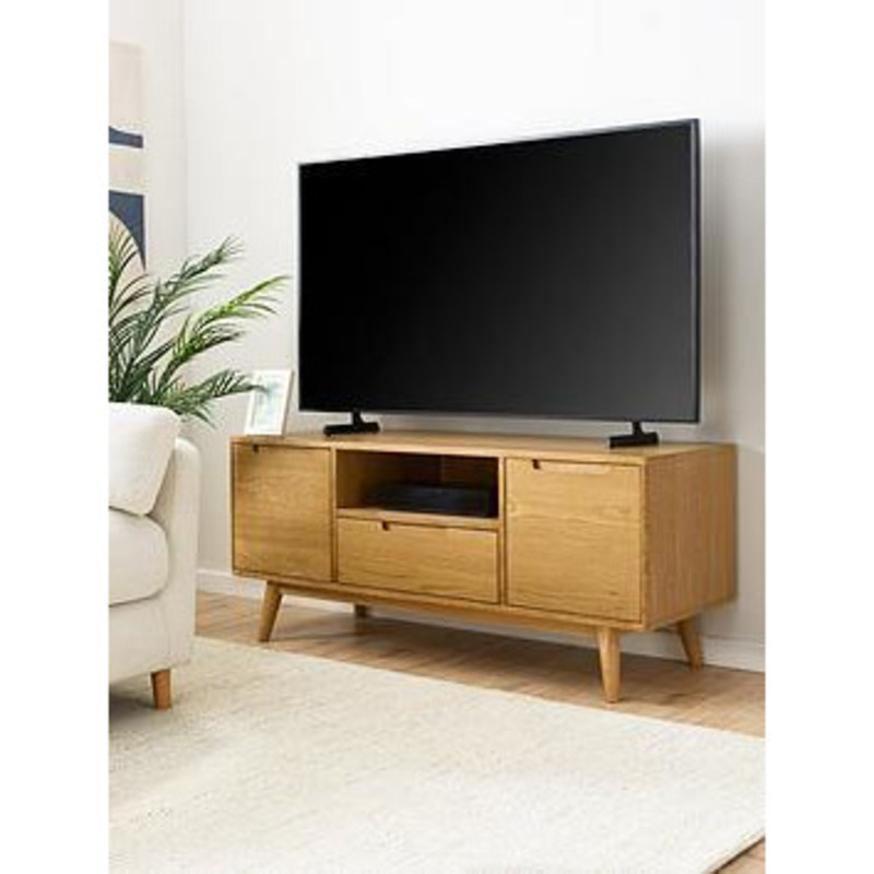 Very Home Sumati Tv Unit - Fits Up To 55 Inch Tv - Oak by Very ...