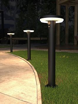 4Lite Antheia Solar Bollard With Built In Pir Motion Sensor by Very ...