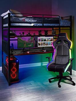 X Rocker Battlestation Bed, Mattress And Desk - Bed Frame Only by Very ...