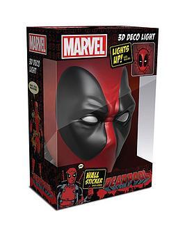 Marvel 3Dl - Deadpool Light by Very | ufurnish.com