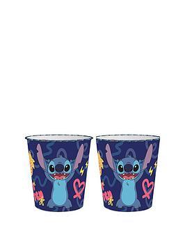 Disney Stitch Set Of 2 Childrens Bins by Very | ufurnish.com