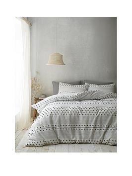 Pineapple Elephant Aisha Tufted Spot Duvet Set - Sb by Very | ufurnish.com