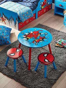 Spiderman Table &Amp 2 Stool Set by Very | ufurnish.com