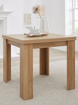 Very Home Panama 80-160 Cm Extending Dining Table - Dark Oak - Fsc&Reg ...