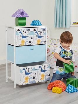 Liberty House Dinosaur Three Drawer Storage Chest by Very | ufurnish.com