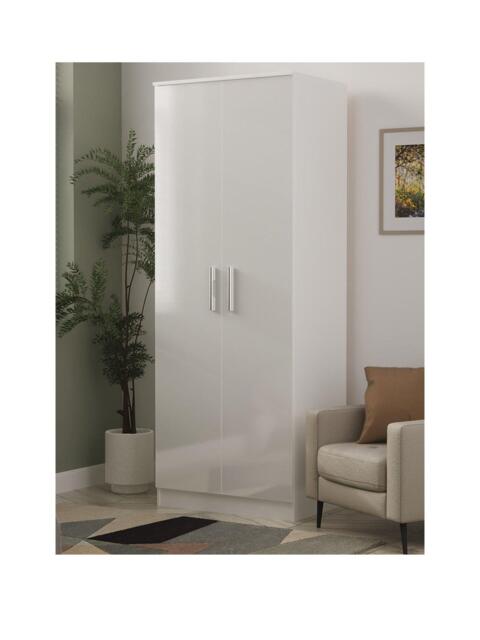 Swift Montreal Ready Assembled Tall 2 Door Wardrobe by Very | ufurnish.com