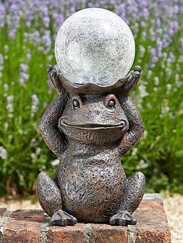 Smart Solar Gazing Frog by Very | ufurnish.com