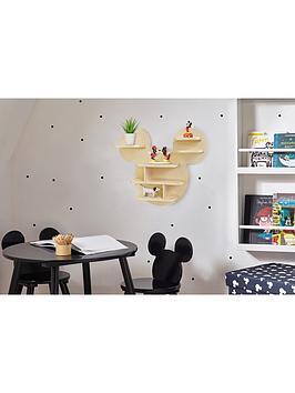 Mickey Mouse Shelf- Natural, Natural by Very | ufurnish.com