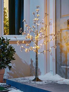 Very Home 1.2M Led Gypsophila Artificial Outdoor Christmas Tree by Very ...