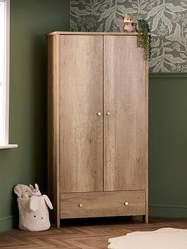 Obaby Nika Double Wardrobe - Oak, Oak by Very | ufurnish.com
