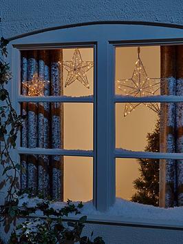 Very Home Set Of 3 Twinkling Star Christmas Lights by Very | ufurnish.com