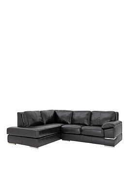 Very Home Primo Italian Leather Left Hand Corner Chaise Sofa - Fsc&Reg Certified by Very ...