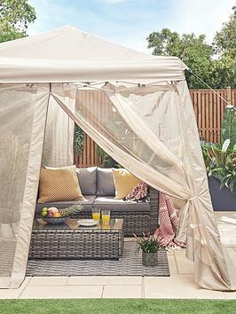 2.4 X 2.4M Pop Up Gazebo With Mosquito Net by Very | ufurnish.com