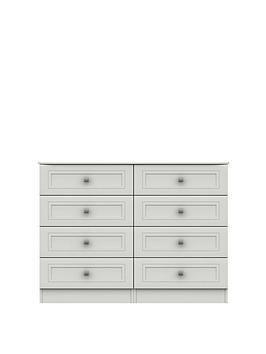 One Call Harris Ready Assembled 4 + 4 Drawer Chest by Very | ufurnish.com