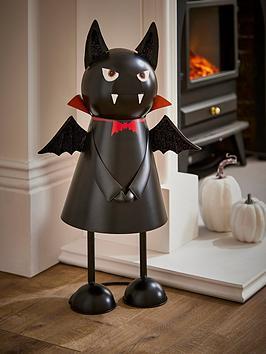 Heaven Sends Large Metal Standing Bat Halloween Decoration by Very ...