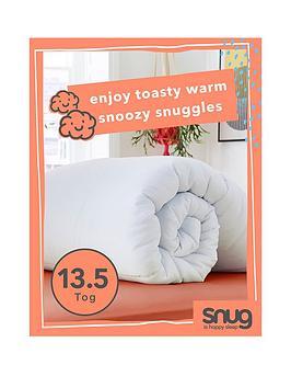 Snug Snuggle Up Duvet - 13.5 Tog - White by Very | ufurnish.com