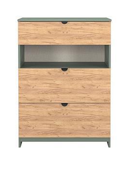 Swift Nefeli 3 Drawer Deep Chest by Very | ufurnish.com