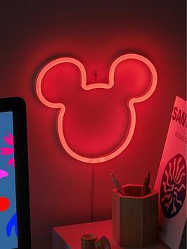 Mickey Mouse Mickey Wall Mountable Led Neon Light by Very | ufurnish.com