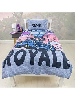 Fortnite Battle Royale Single Duvet Cover Set - Multi by Very ...