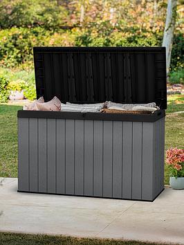 Keter Darwin 175 Storage Box Grey by Very | ufurnish.com
