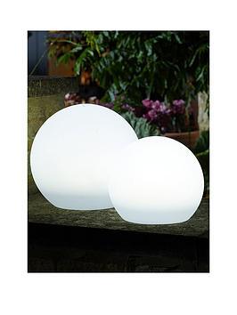 Smart Solar Luniere Solar Orb Light - Xl by Very | ufurnish.com